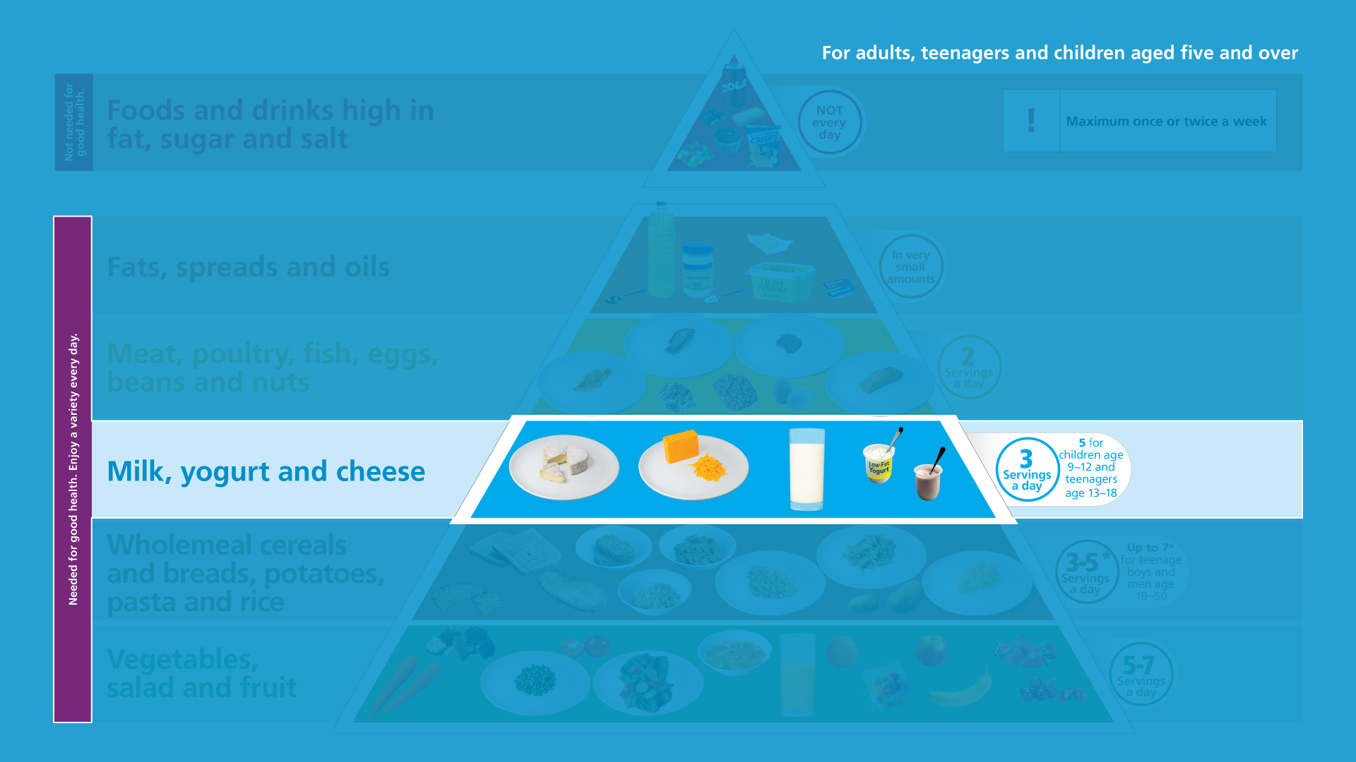Dairy Food Pyramid